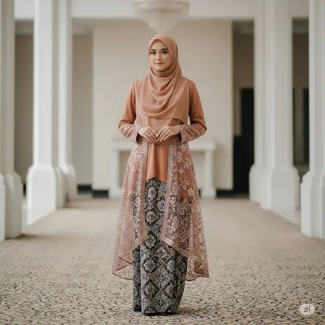 10 Model Gamis Brokat Full Payet Terbaik 2025, Elegan dan Nyaman - Hot ...