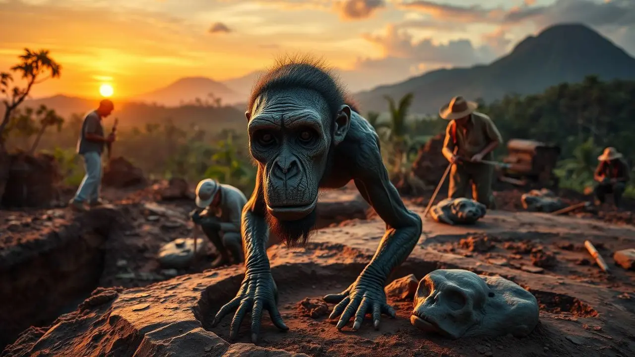 Ciri Ciri Manusia Purba Pithecanthropus, Karakteristik Unik Nenek Moyang Kita - Feeds Liputan6.com