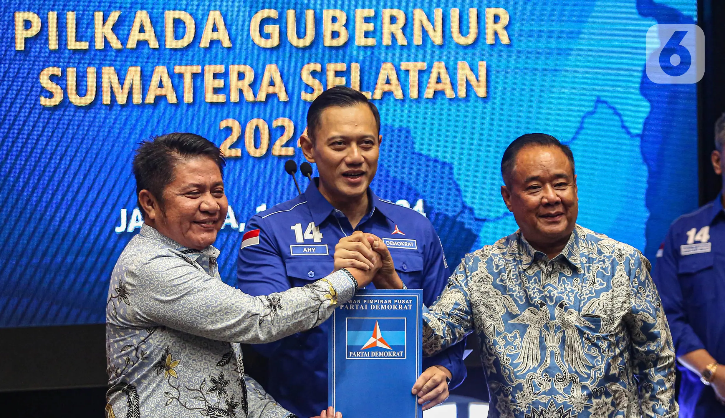 Partai Demokrat Keluarkan Rekomendasi untuk Herman Deru-Cik Ujang dan Murad Ismail-Michael ...