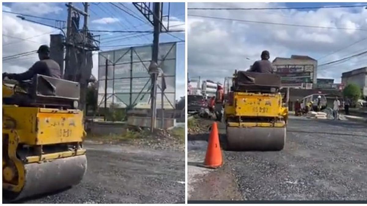 Kondisi Jalan di Lampung yang Rusak Sempat Viral, Warga Ingin Jalan di Daerahnya Diperbaiki ...