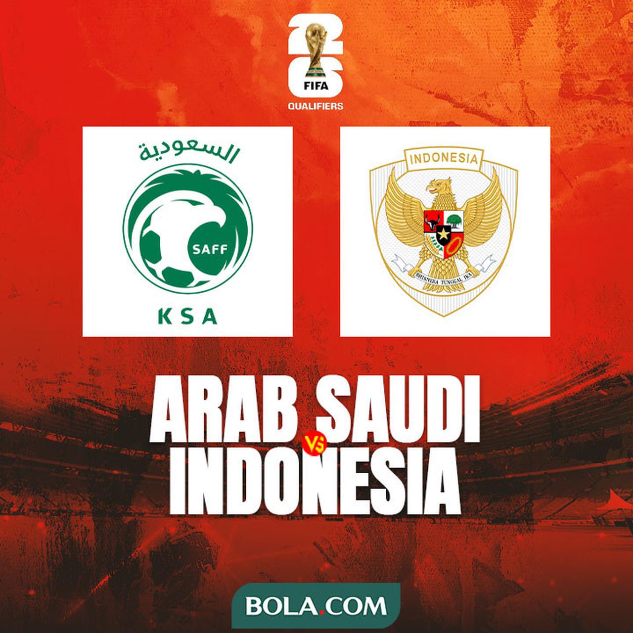 Prediksi Arab Saudi Vs Timnas Indonesia di Kualifikasi Piala Dunia 2026 ...