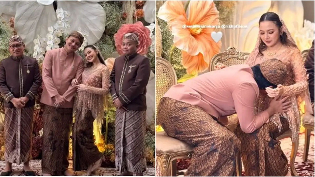 6 Potret Pengajian 7 Bulan Kehamilan Mahalini, Bumil Menawan Pakai ...