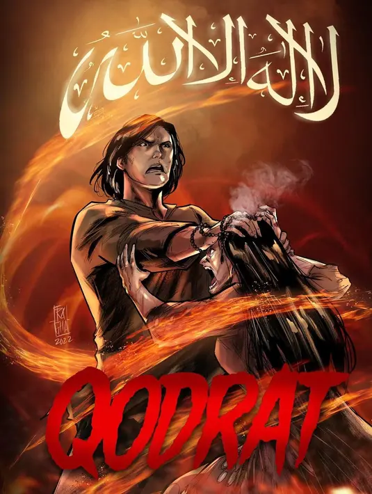 6 Poster Film Qodrat Karya Fans Yang Diunggah Vino G. Bastian, Disebut ...