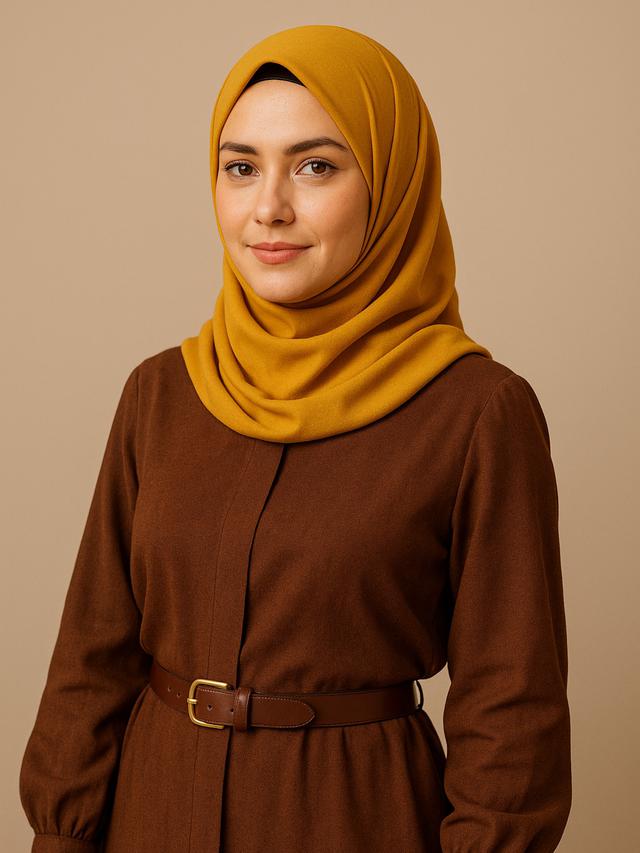 12 Warna Jilbab 2025 yang Cocok Dipadukan dengan Baju Coklat, Tak ...