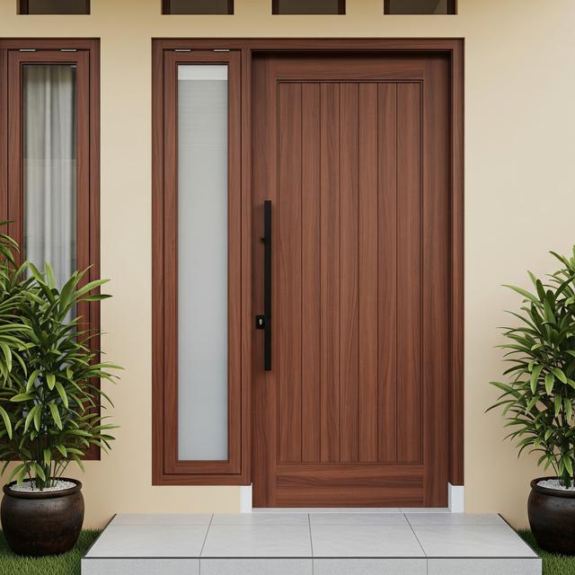 7 Desain Pintu Utama yang Bikin Rumah Kecil Terlihat Elegan dan Modern ...