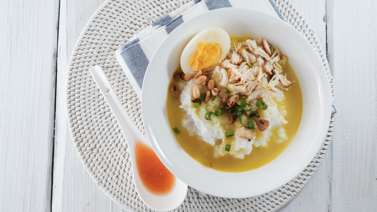 Resep Bubur Ayam Bandung Kuah Kuning - Food Fimela.com