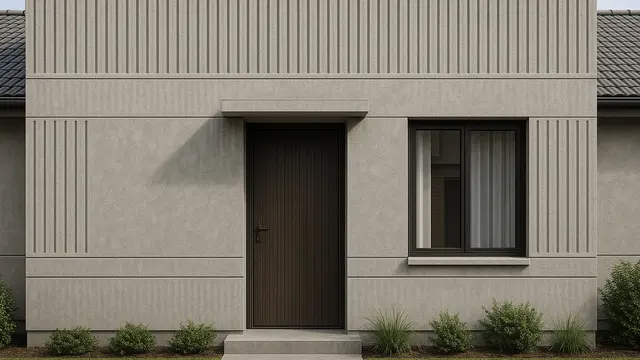 7 Fasad Rumah dengan Tali Air, Estetik dan Fungsional untuk Tampilan ...