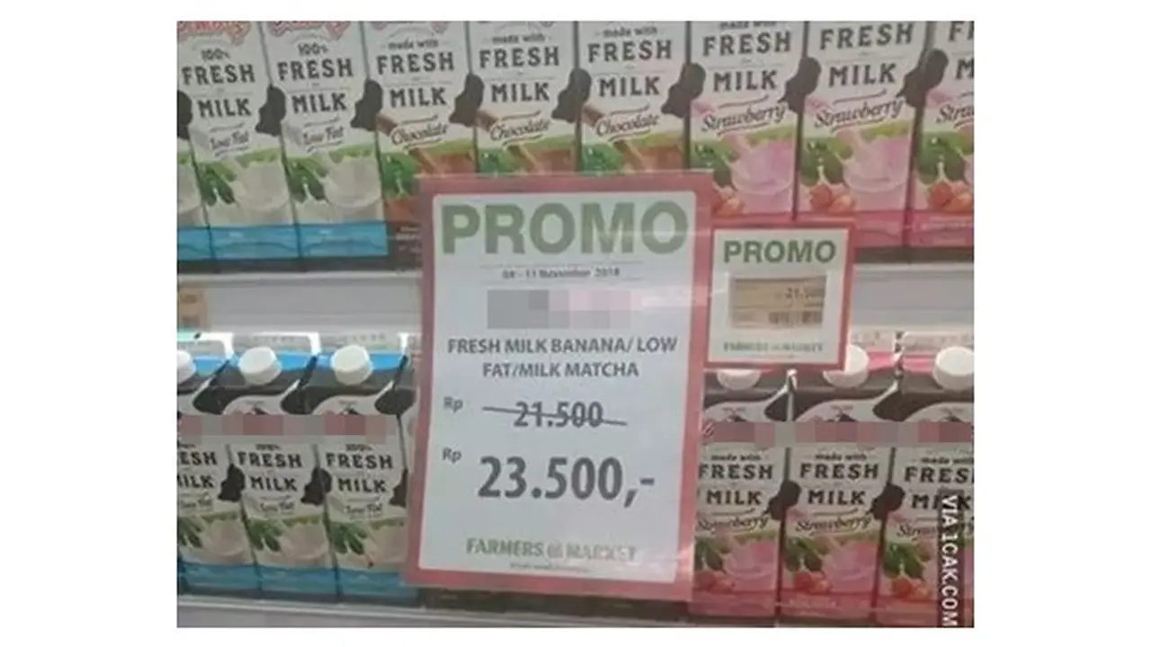 6 Tulisan Nyeleneh di Label Rak Barang Supermarket Ini Bikin Pembeli ...