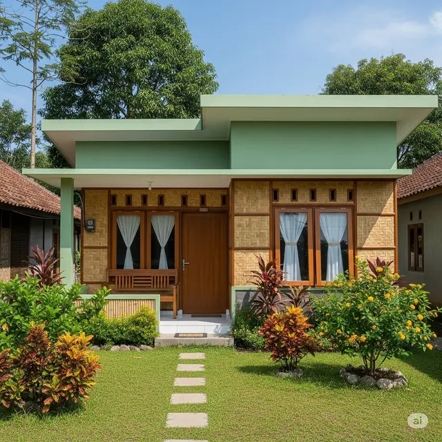 10 Inspirasi Rumah Sederhana Elegan di Perumahan Subsidi, Desain ...