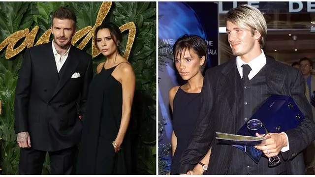 Kilas Balik Tampilan David dan Victoria Beckham Selama 20 Tahun Menikah ...