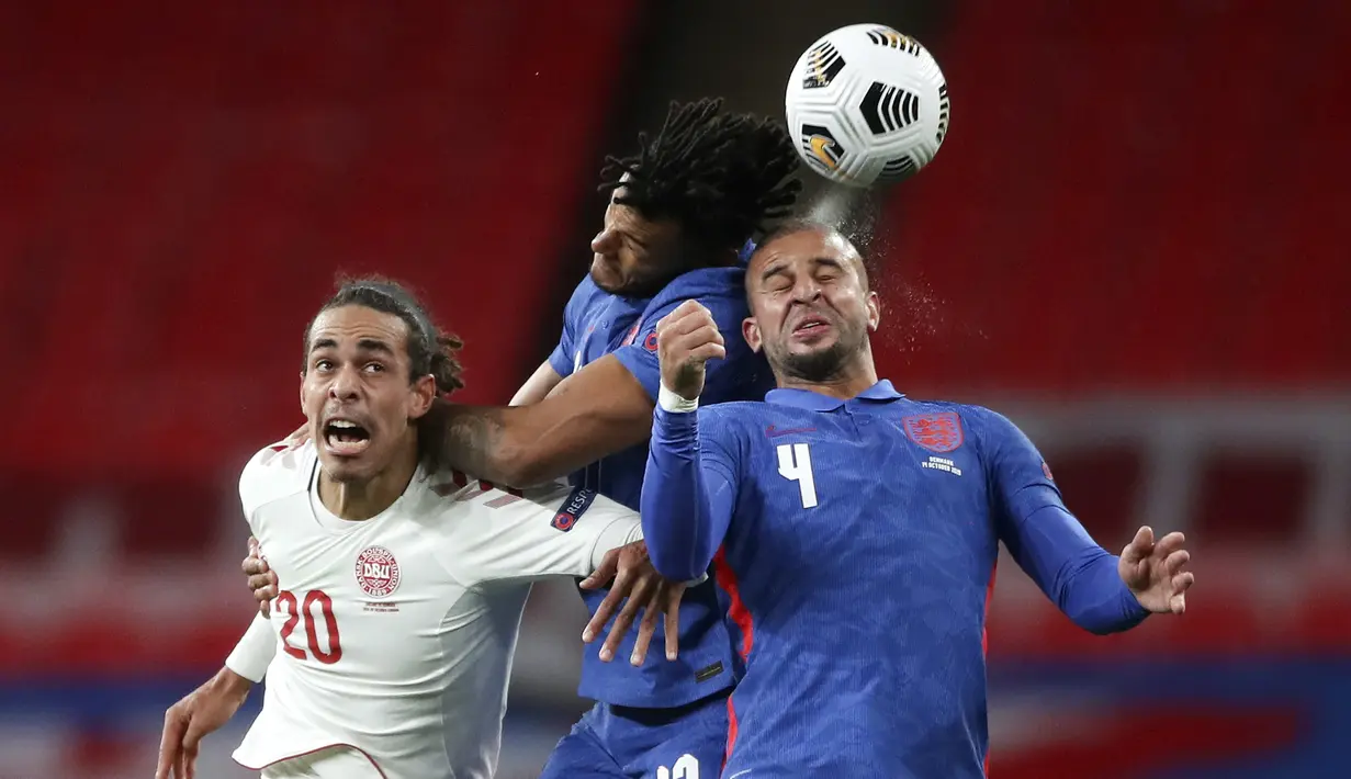 FOTO: Inggris Takluk dari Denmark di UEFA Nations League - Foto ...