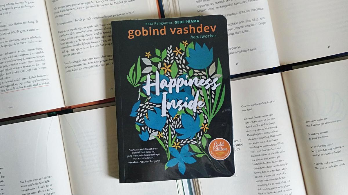 Review Buku Happiness Inside Karya Gobind Vashdev