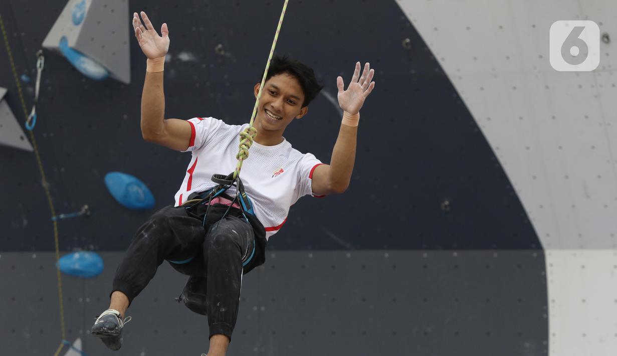 Atlet Panjat Tebing Indonesia Raviandi Ramadhan Lolos Final Kategori Lead Kejuaraan Dunia Panjat ...