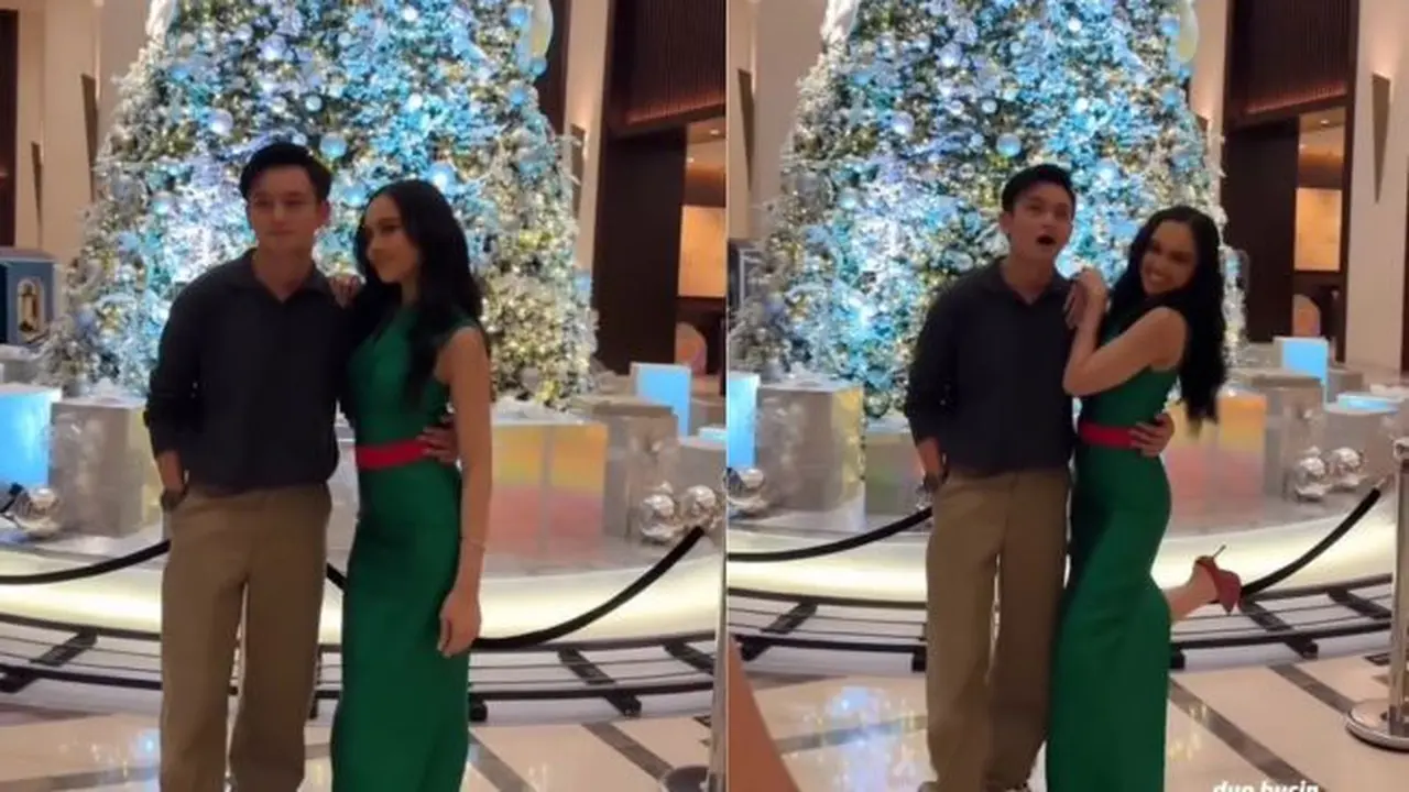 7 Potret Lyodra dan Randy Martin Perdana Rayakan Natal Bersama ...