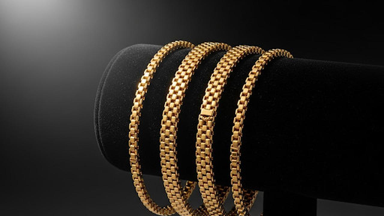 10 Inspirasi Gelang 8 Gram Emas 24K Rantai Kotak Rapat yang Elegan dan ...