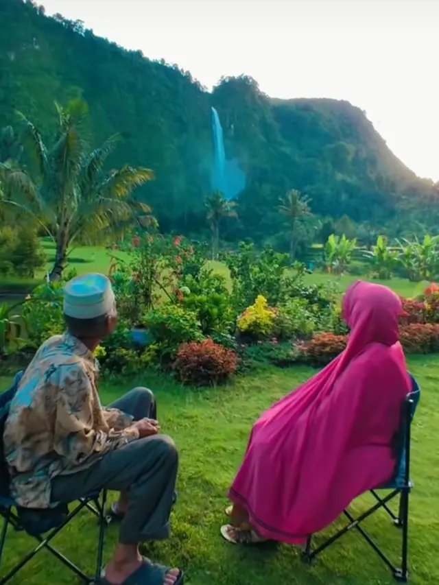 Viral Video Rumah Abah Jajang dengan Pemandangan Air Terjun yang Sempat Ditawar Rp 2,5 Miliar ...