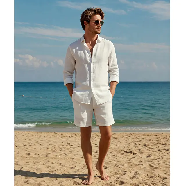 6 Outfit Celana Pendek Pria di 2025, Cocok untuk Santai dan Semi Formal - Hot Liputan6.com