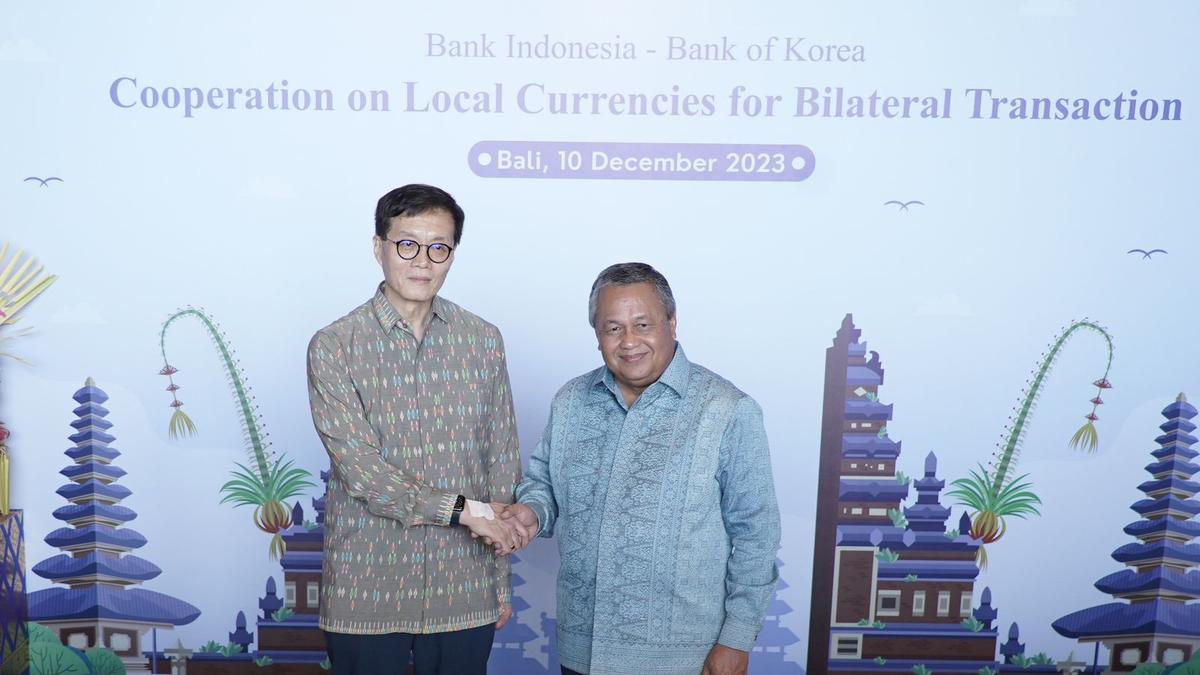 Bye-Bye Dolar, BI dan Bank of Korea Sepakat Pakai Mata Uang Lokal di 2024 - Bisnis Liputan6.com