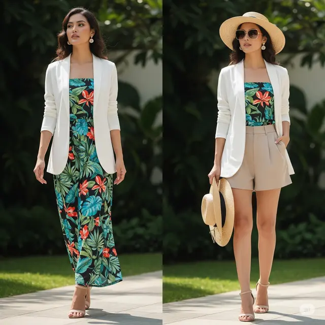 10 Model Jas Wanita yang Nyaman untuk Iklim Tropis, Tetap Elegan dan ...