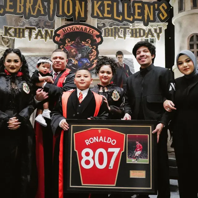 6 Potret Ultah ke-10 Kellen Putra Bungsu Krisdayanti Sekaligus Syukuran ...