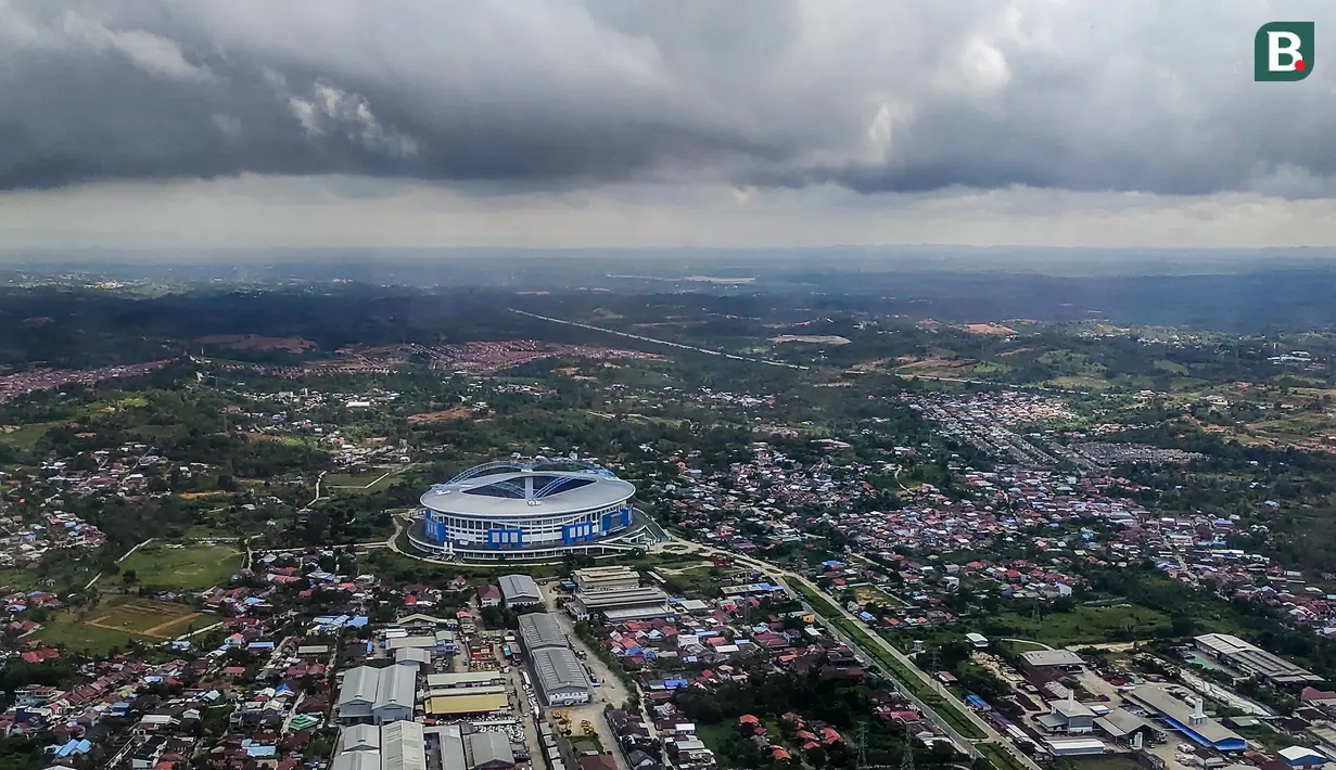 Foto: Menengok Sudut-Sudut Menawan Stadion Batakan, Bercorak Biru Khas ...