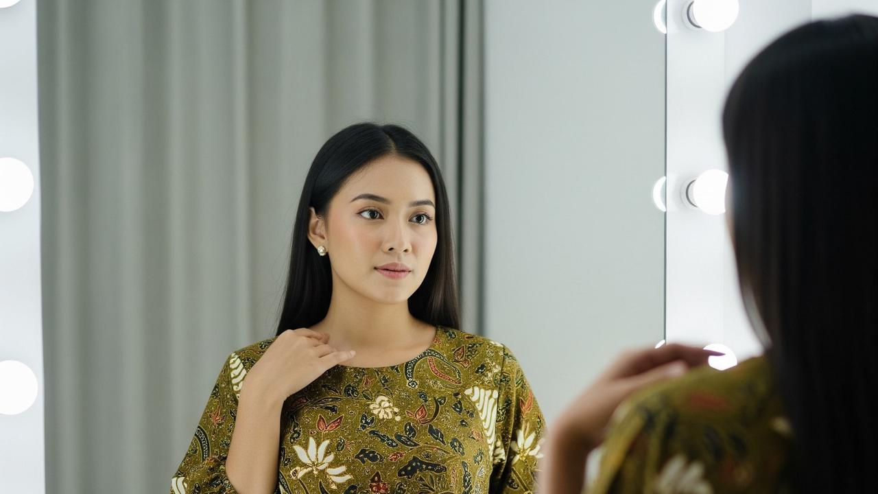 15 Inspirasi Blouse Batik Lengan Balon Terbaru 2025 Desain Elegan