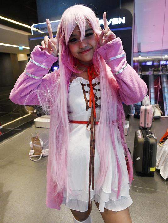 FOTO: Deretan Cosplayer Cantik Ramaikan Anime Festival Asia - Foto ...
