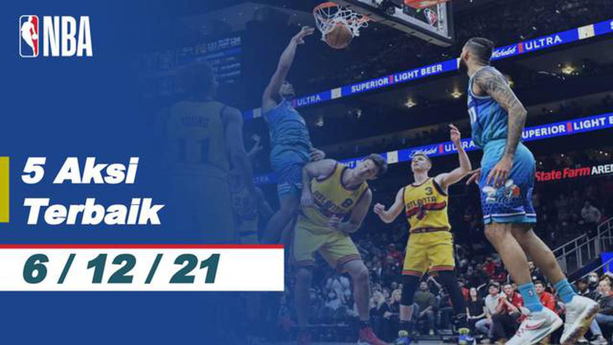 VIDEO: 5 Aksi Keren NBA Hari Ini, Salah Satunya Slam Dunk John Collins