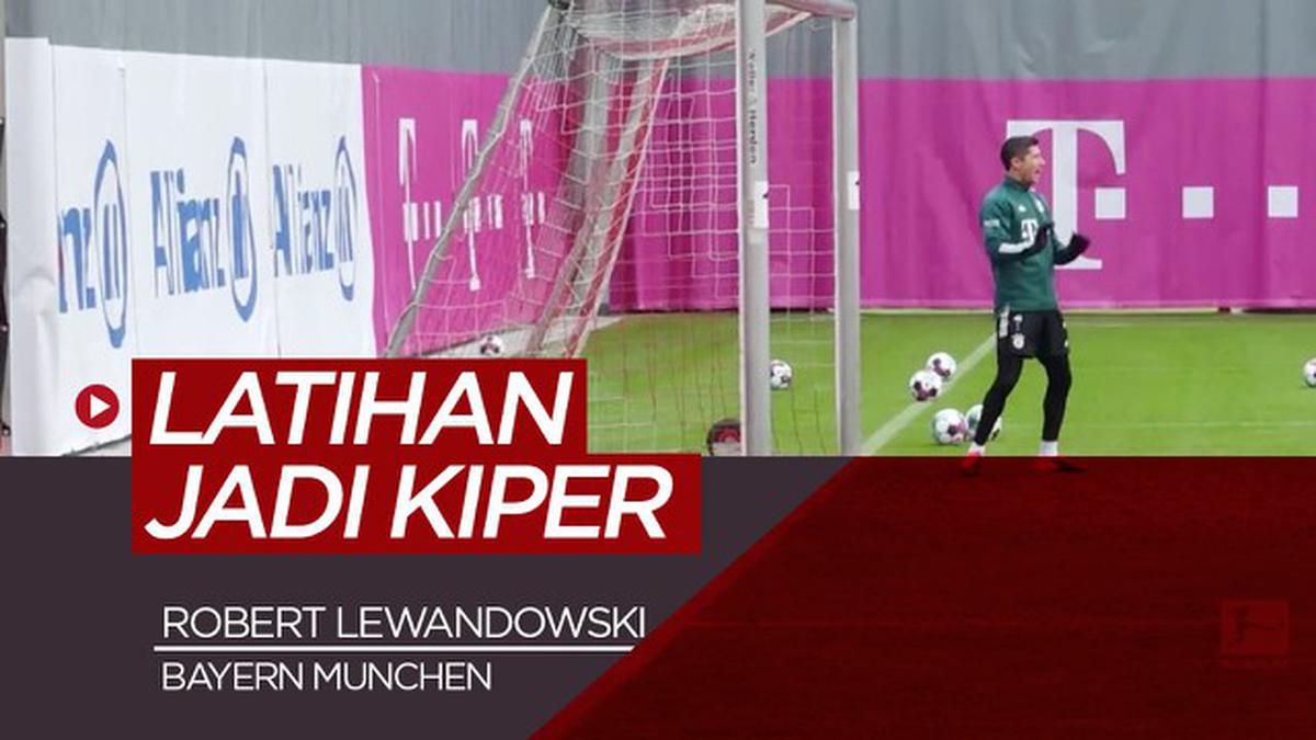 VIDEO: Ketika Robert Lewandowski Menjadi Kiper Bayern Munchen - Dunia ...