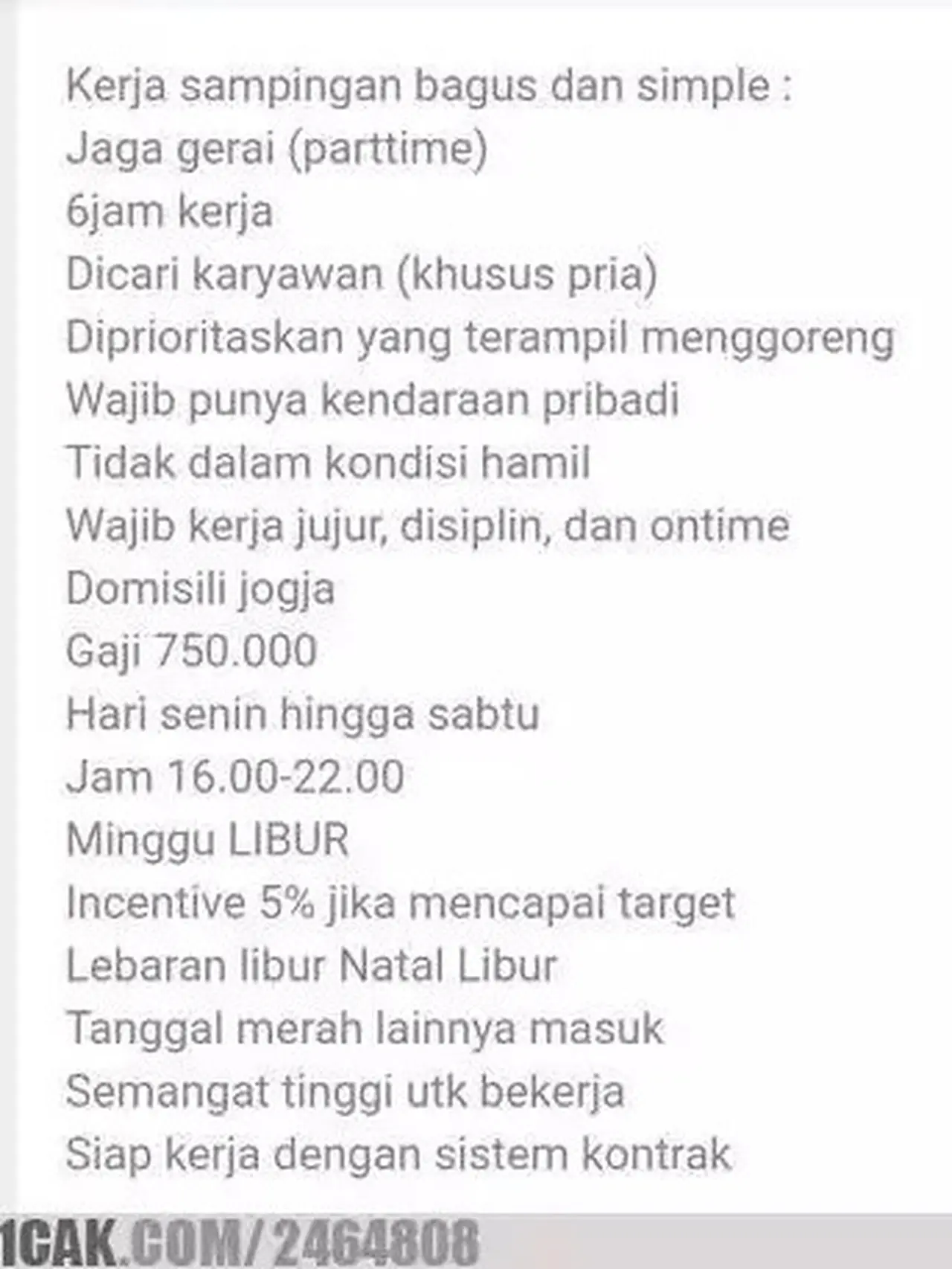 10 Iklan Lowongan Kerja Ini Syaratnya Bikin Tepuk Jidat, Tak Biasa ...