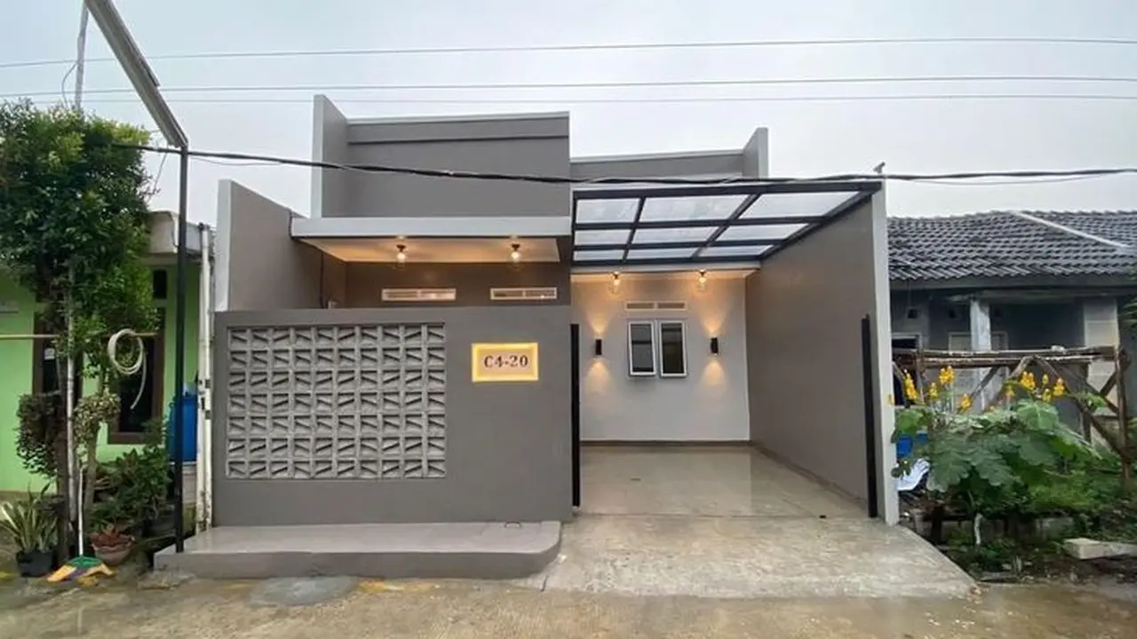 7 Inspirasi Desain Rumah Minimalis Tanpa Pagar, Tetap Nyaman dan Estetik - Citizen6 Liputan6.com