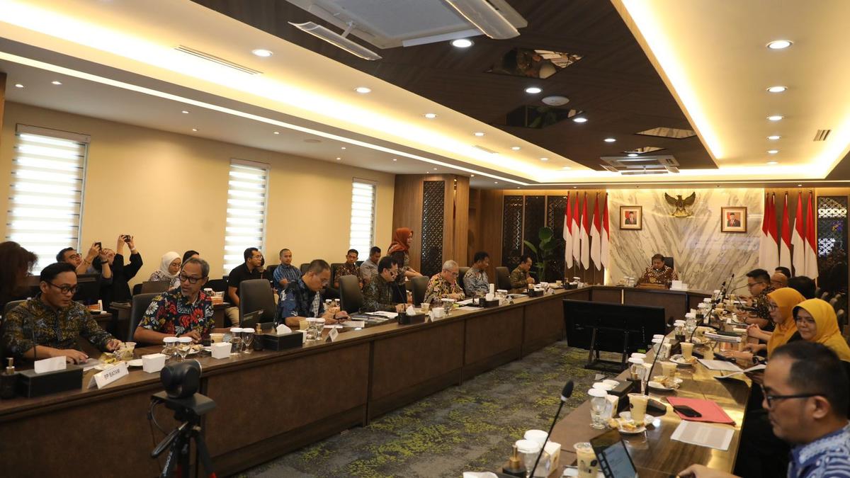 Muhammad Rudi Laporkan Progres Ke Menko Perekonomian Terkait ...