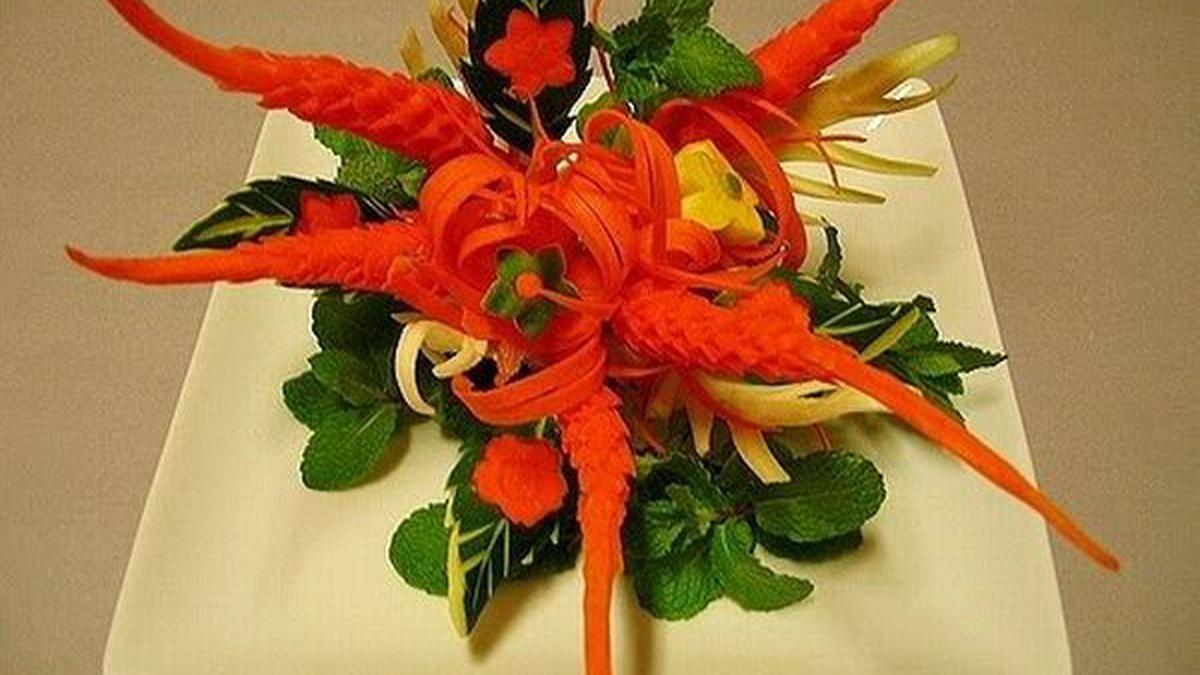 Berbagai Ide Garnis Cantik Dan Menarik Dari Sayur Dan Buah