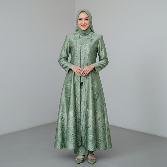 Model Gamis Blazer Brokat Cocok untuk Acara Apa? Ini 8 Rekomendasi Padu ...