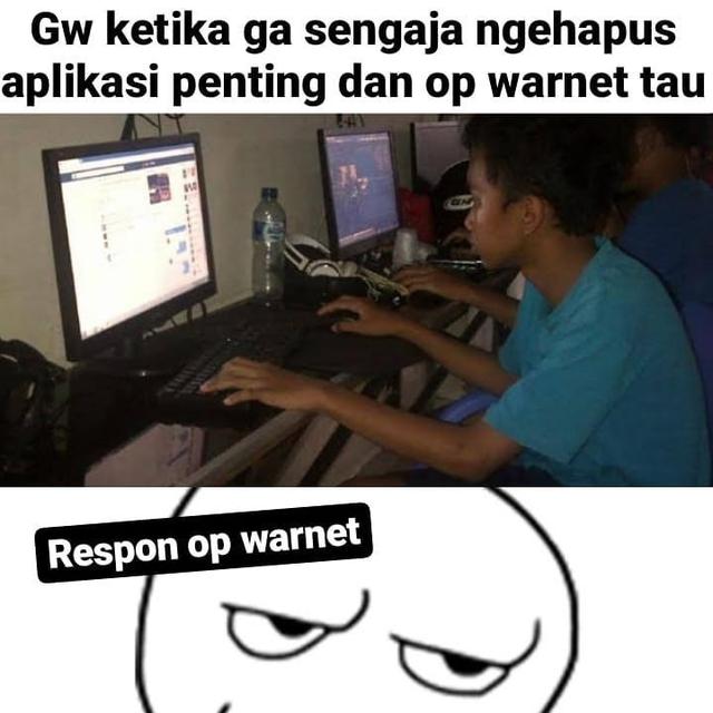 7 Meme Momen Bocah Main di Warnet Ini Bikin Tepuk Jidat - Hot Liputan6.com