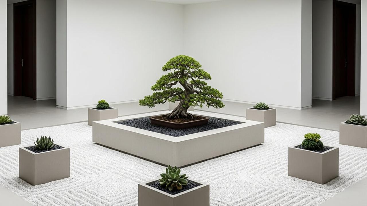 10 Inspirasi Desain Kebun Mini Rumah Modern dengan Planter Box Beton ...