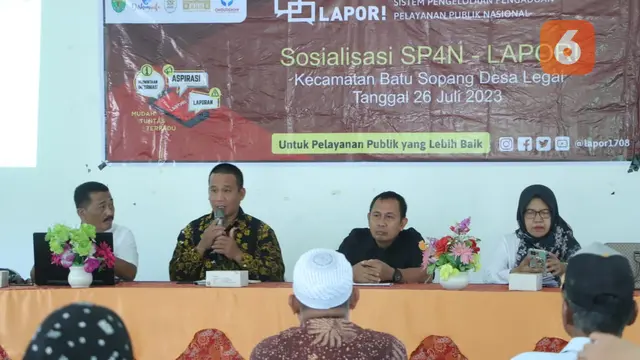 SP4N-Lapor dan Upaya Menjaga Lingkungan Hingga Tingkat Desa - Regional Liputan6.com