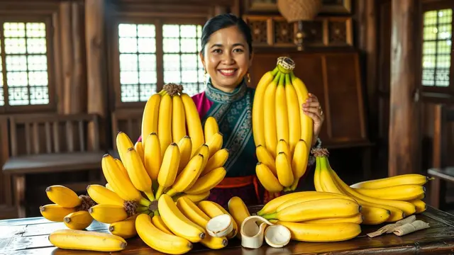 Mengenal Ciri-Ciri Pisang Barangan dan Manfaatnya untuk Kesehatan - Feeds Liputan6.com