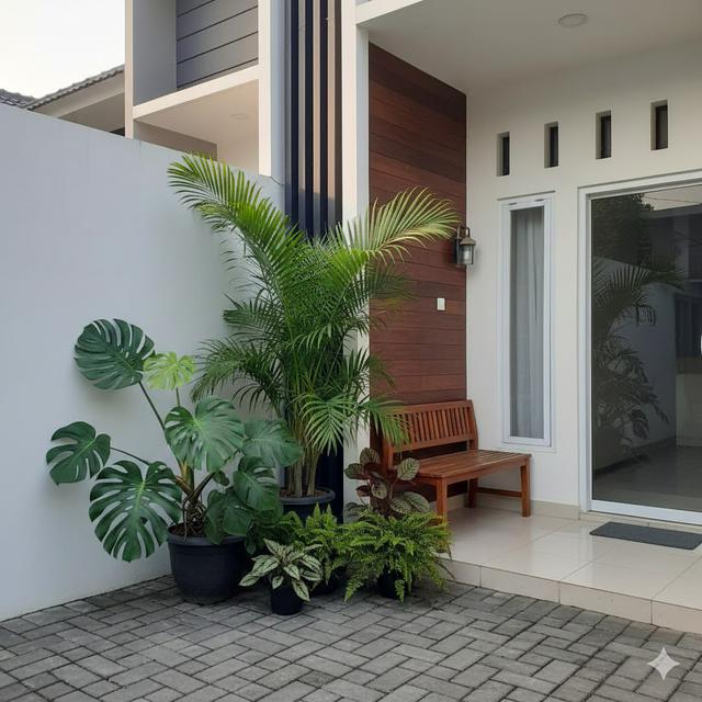 15 Model Taman Depan Rumah Minimalis Lahan Sempit, Solusi Area Mungil