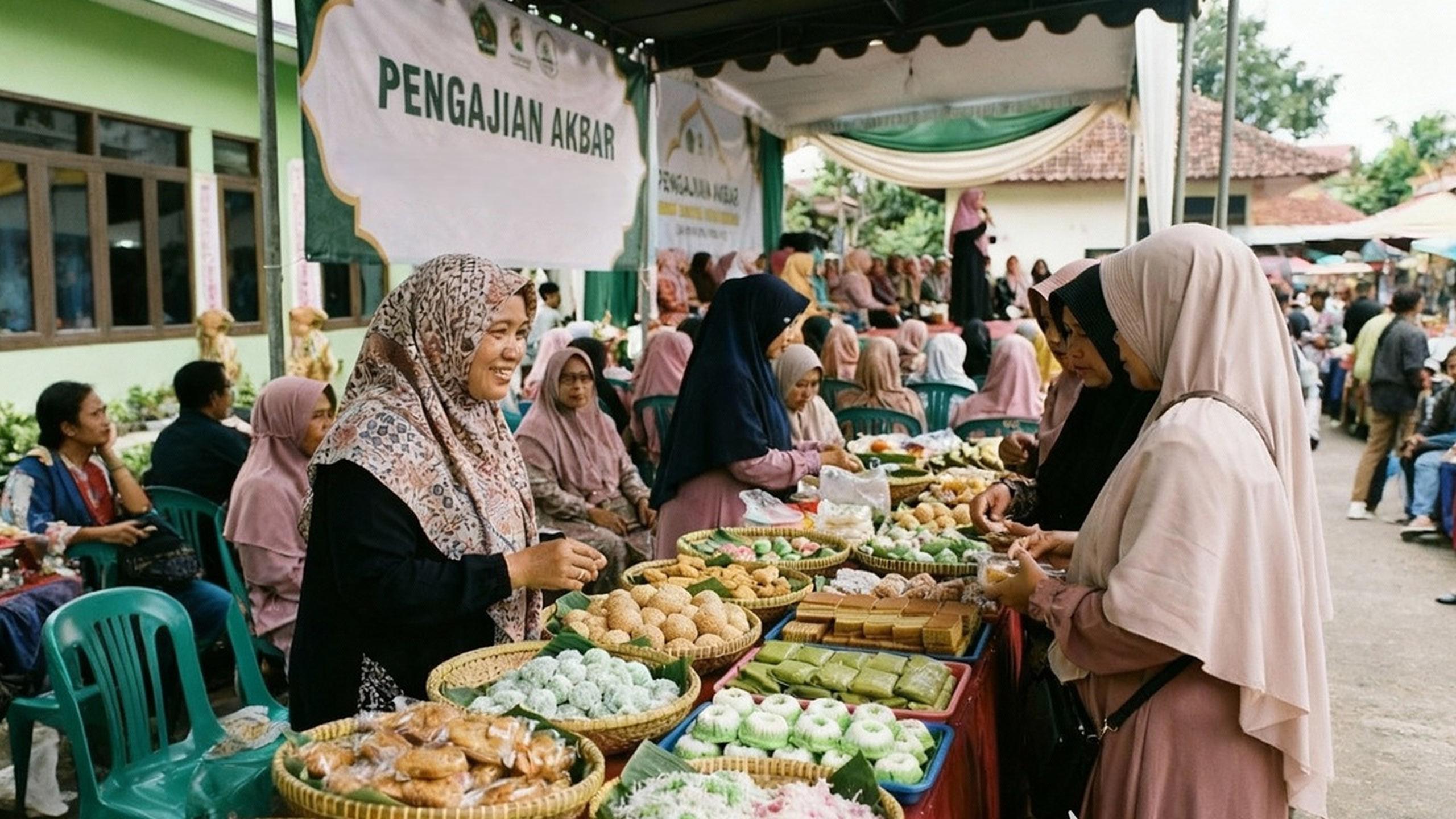 Ragam Ide Jualan Saat Acara Pengajian Ibu-ibu Kampung yang Laris Manis