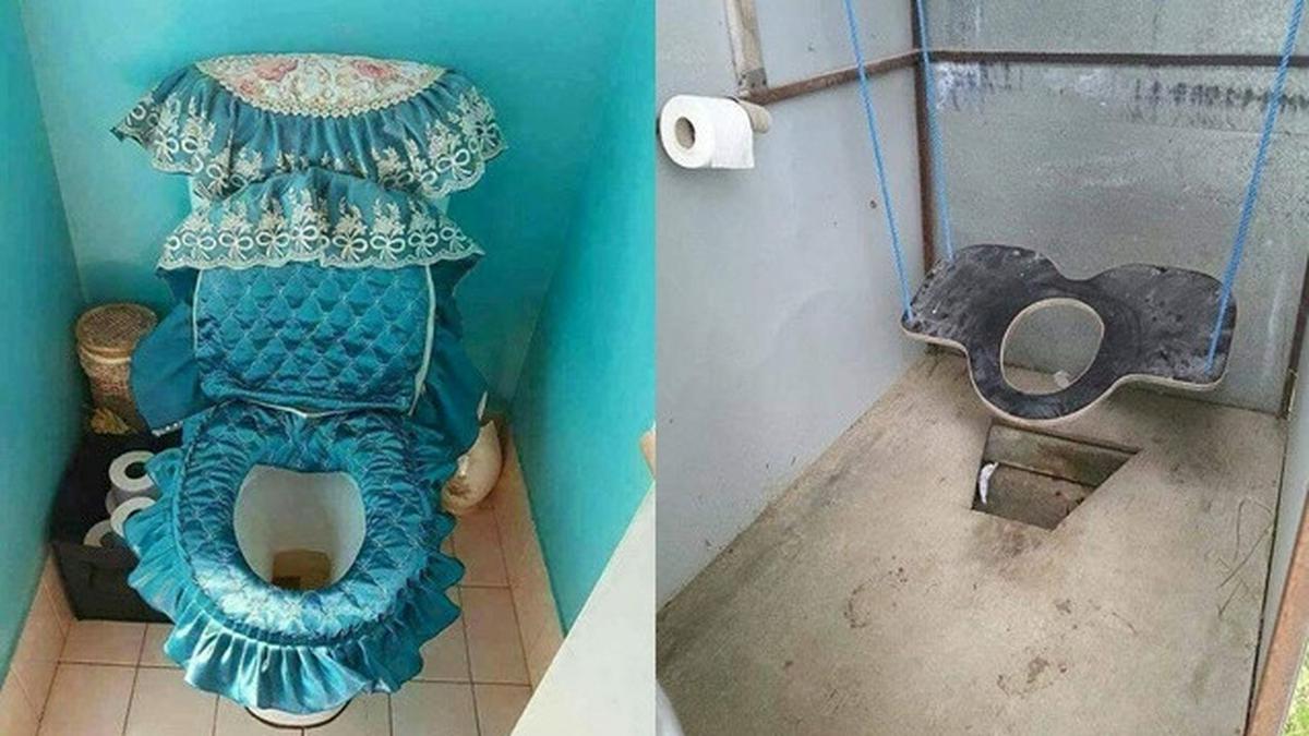 6 Desain WC Duduk Ini Unik Banget, Bikin Gagal Paham