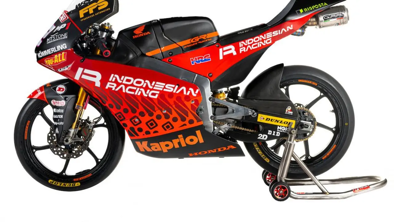 Intip Livery Motor Indonesian Racing Team di Moto3, Dihiasi Motif Batik ...