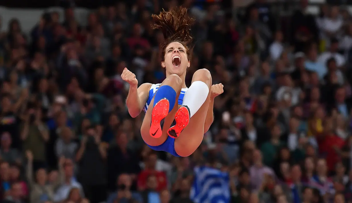 PHOTO: Ragam Ekspresi Kocak Para Atlet Rayakan Kemenangan di Kejuaraan ...