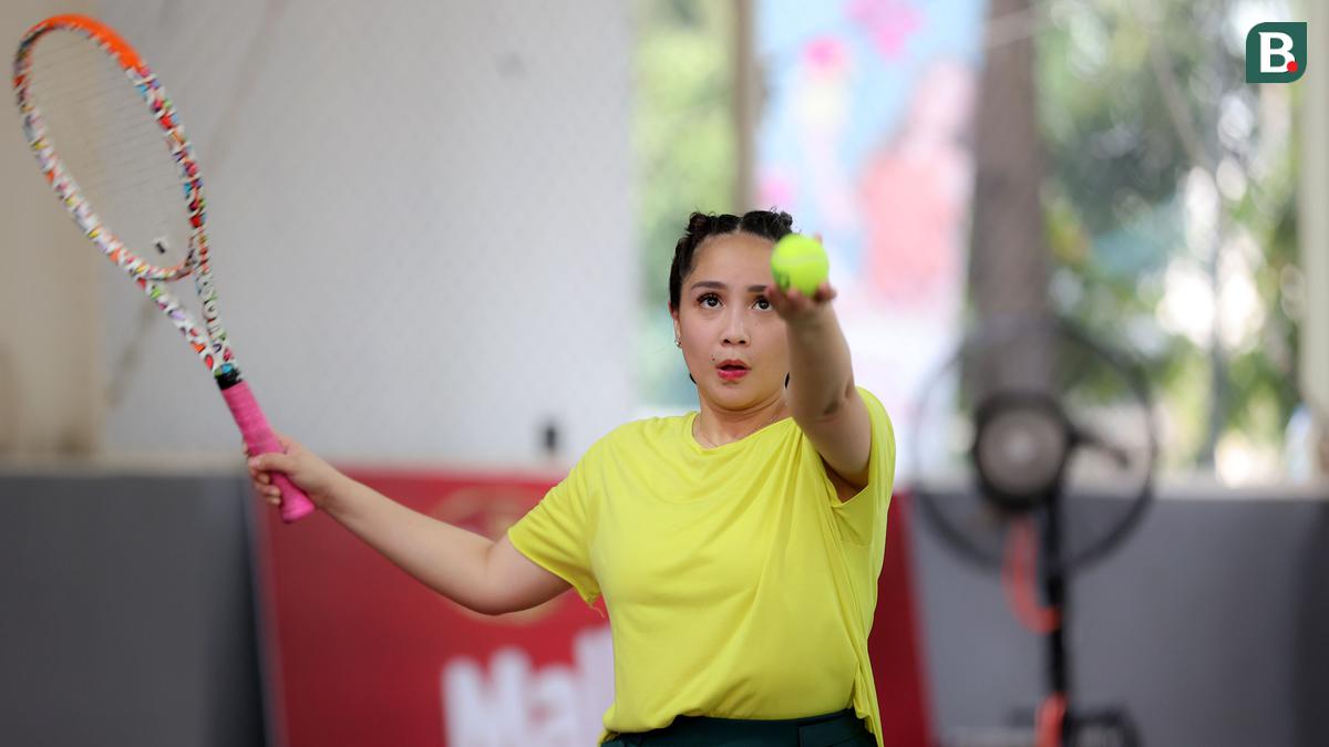 Foto: Aksi Pantang Menyerah Istri Sultan Andara di Turnamen Olahraga ...