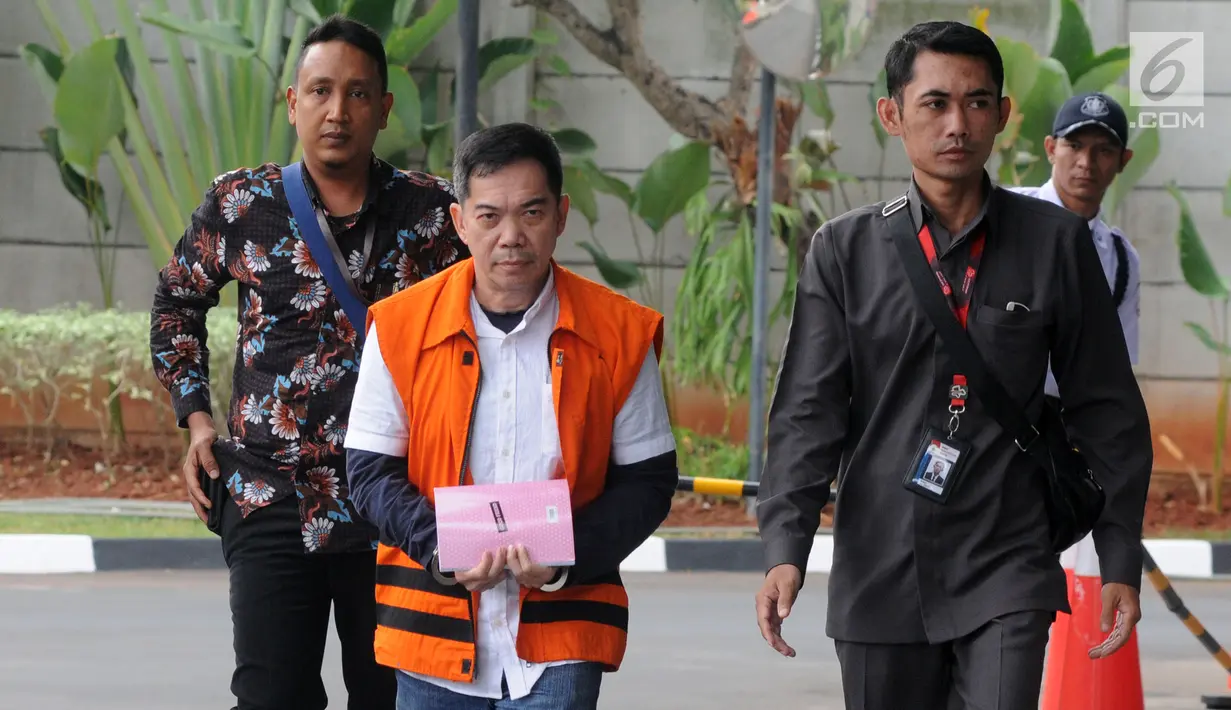 FOTO: Penyuap Aspidum Kejati DKI Kembali Diperiksa KPK - Foto Liputan6.com