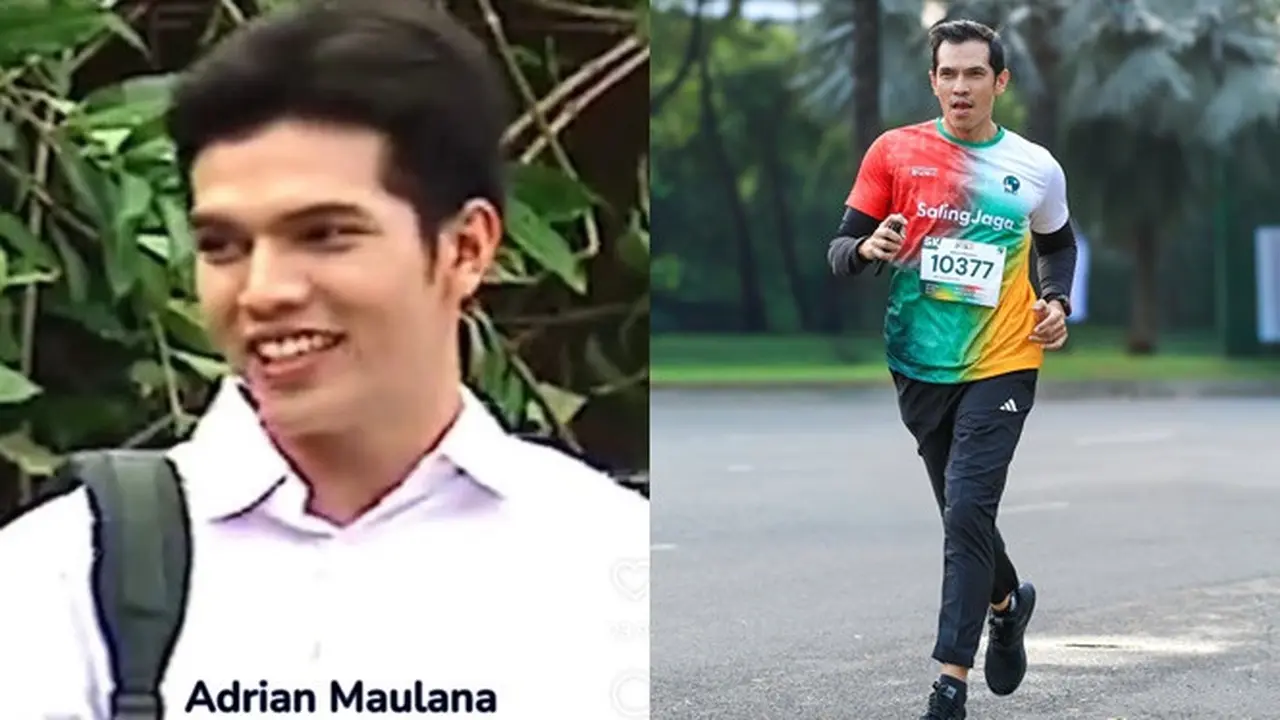 6 Potret Transformasi Adrian Maulana, Awet Muda di Usia 48 Tahun - ShowBiz Liputan6.com