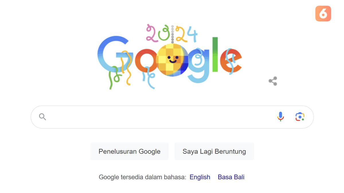 Google Doodle Sambut Hari Pertama 2024, Ubah Tampilan Usai Pesta Malam ...