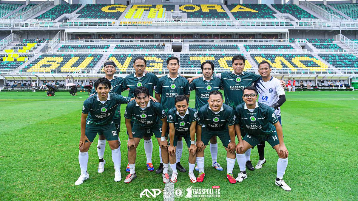 Gasspoll FC Ukir Sejarah, Komunitas Fun Football Pertama Bermain di ...