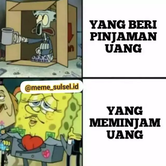 10 Meme Kocak Gambarkan Susahnya Tagih Utang Ini Bikin Kapok - Hot ...