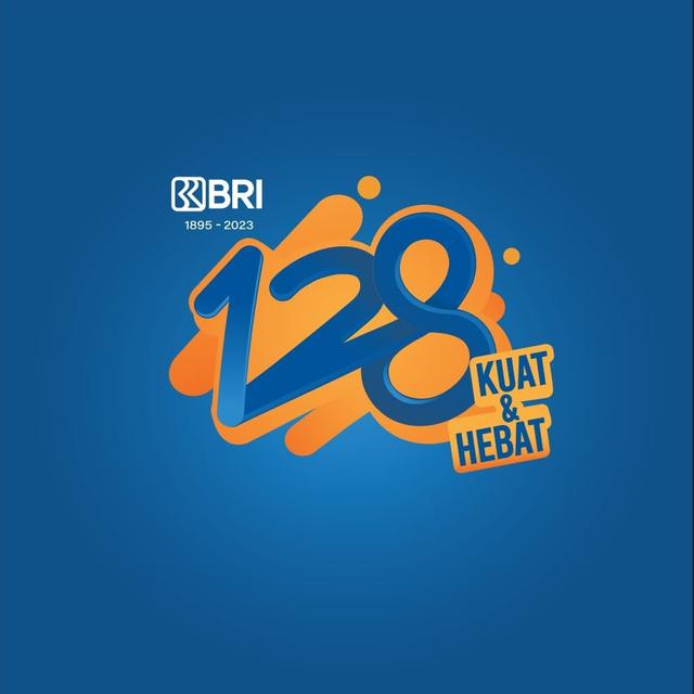 Logo HUT ke-128 Gambarkan Perjalanan BRI Dampingi UMKM Selama Lebih ...